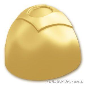 LEGO レゴ パーツ ばら売り #89159 バイザー ラージ 台形トップ ：メタリックゴールド | LEGOの部品 : ブロックパーツ専門 ...