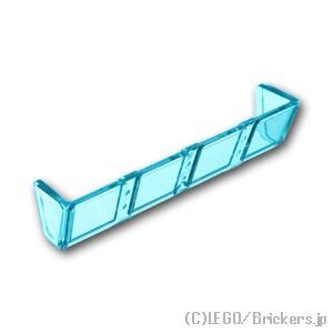 LEGO（レゴ） パーツ ばら売り #89649 ウィンドウ ガラス 2 x 8 x 2 - ボート：トランスライトブルー | LEGOの部品 ...