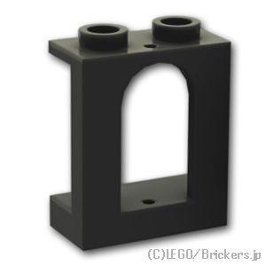 LEGO レゴ パーツ ばら売り #90195 ウィンドウ フレーム 1 x 2 - キャッスル：ブラック | LEGOの部品 : レゴ ...