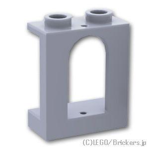 LEGO（レゴ） パーツ ばら売り #90195 ウィンドウ フレーム 1 x 2 x 2 - キャッスル：グレー | LEGOの部品 ...