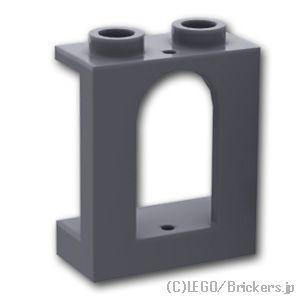 LEGO レゴ パーツ ばら売り #90195 ウィンドウ フレーム 1 x 2 - キャッスル：ダークグレー | LEGOの部品 ...