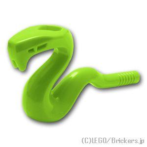 LEGO レゴ パーツ ばら売り #98136 ヘビ - ミニ スネーク：ライム | LEGOの部品 : レゴブロック専門店ブリッカーズ ...