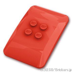 LEGO レゴ パーツ ばら売り #98281 クワッド カーブ ウェッジ 6 x 4 2/3 ：レッド | LEGOの部品 : ブロック ...