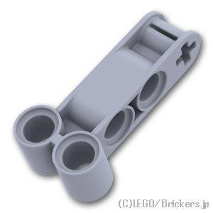 LEGO（レゴ） パーツ ばら売り #98989 テクニック 軸/ピンコネクター - 垂直ダブル 4L：グレー | LEGOの部品 ...