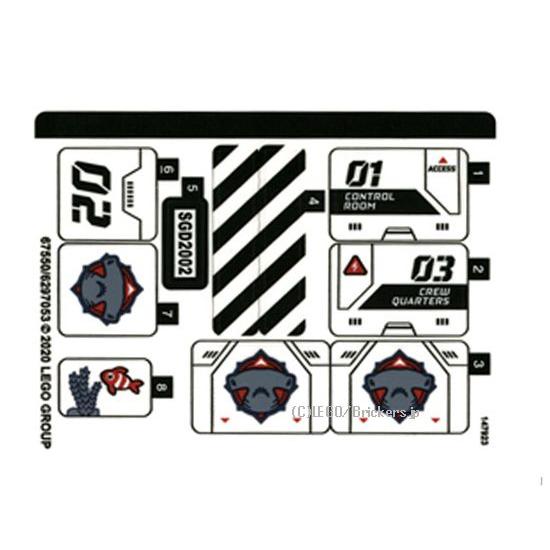 LEGO レゴ シール ばら売り #60265stk01 ステッカー - シティ #60265(67550/6297053) | : レゴ ...