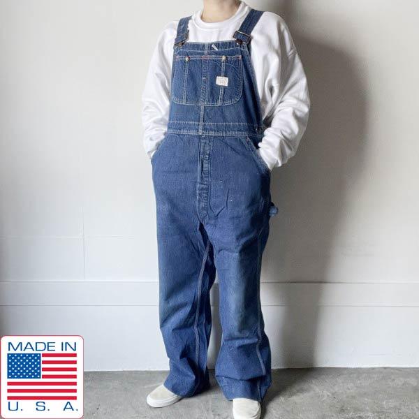 60s USA製 BIG MAC デニム オーバーオール 縦落ち ユニオンメイド ビッグマック アメリカ製 ビンテージ D145-21-0145 : 古着屋BRIDGE Yahoo!店 ...