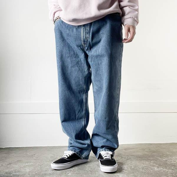 新品 1998年製 リーバイス550 リラックスフィット テーパード ジーンズ W42 大きいサイズ デッドストック 90s ビンテージ D148-21-0047 : 古着屋BRIDGE ...