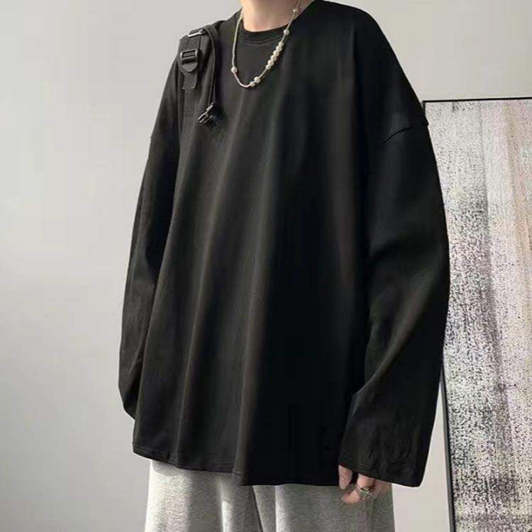 M-8XL！長袖 ゆったり トップス M-8XL！長袖 シニア tシャツ ロンt 長袖 長袖tシャツ 春 無地 ロングtシャツ 大きいサイズ ロングテ : arsho782347 : ブリッジ ...