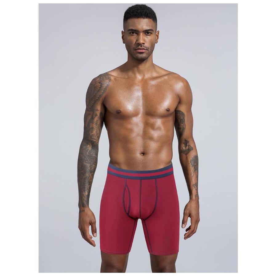 2枚セット メンズ ロング ロング丈 またずれ防止 対策 股ずれ 前あき