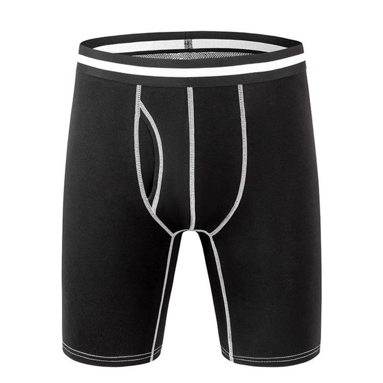 股ずれ またずれ防止 動きやすい 伸び かっこいい 無地 ストレッチ 下着 おしゃれ下着 メンズ ロングボクサーパンツ 速乾 メンズ下着 2枚セット メンズ ロング ロング丈 またずれ防止 対策 股ずれ 前あき