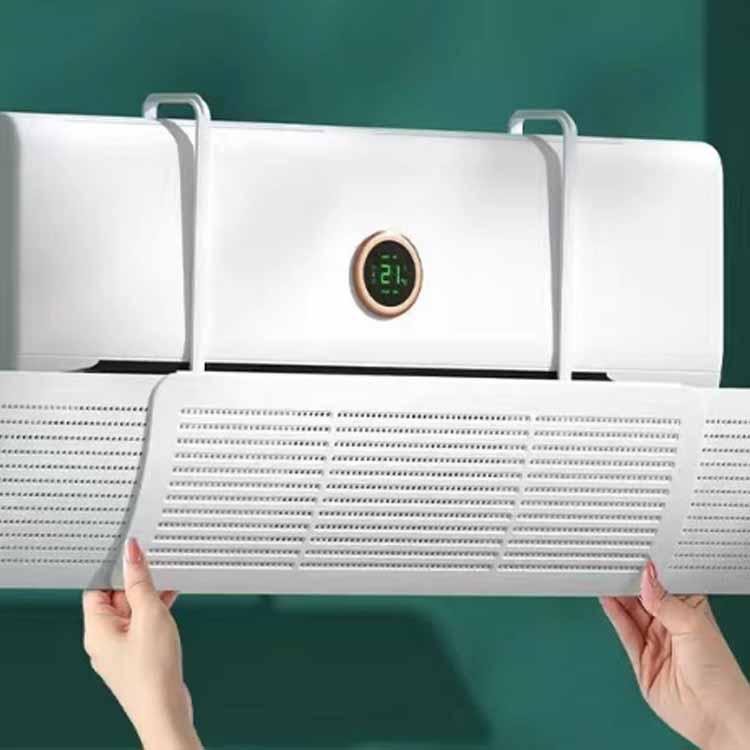 冷房 風よけ エアコン エアコン風よけ カバー おしゃれ シンプル 白 ホワイト スリム 58-92cm 幅 長さ 自由調整可 角度 風除け : ブリッジブリッジ - 通販 - Yahoo ...