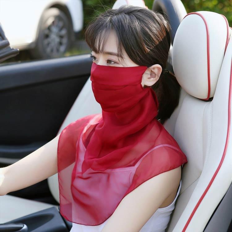 シルク シルクフェイスカバー 美肌 フェイスカバー ネックカバー uvカット uv 3way フェイスマスク 夏 スカーフ シルクフェイスマス : ブリッジブリッジ - 通販 - Yahoo ...