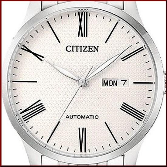 CITIZEN Automatic シチズン 自動巻 メンズ腕時計 ホワイト文字盤 メタルベルト 海外モデル NH8350-59A : BRIGHTヤフー店 - 通販 - Yahoo!ショッピング