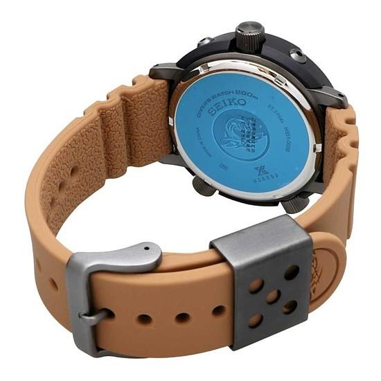 PROSPEX SEIKO セイコー ソーラー時計 プロスペックス ダイバーズウォッチ アナデジ メンズ腕時計 ブラウンラバーベルト 海外 ...