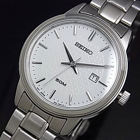 SEIKO Quartz セイコー クォーツ レディース腕時計 メタルベルト ホワイト文字盤 SUR751P1 海外モデル : BRIGHTヤフー店 - 通販 - Yahoo!ショッピング