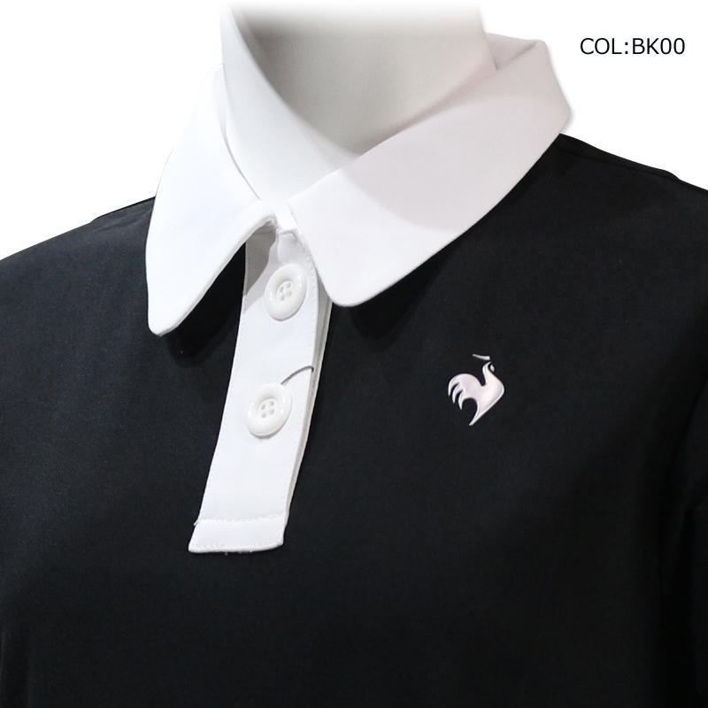 le coq sportif ルコック RIJOUME QGWWJA15 レディース 半袖 ポロシャツ ストレッチ 吸汗速乾 ゴルフウェア スポーツウェア : FirstStageヤフー ...