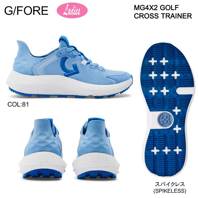 G/FORE GFORE ジーフォア 073422855 レディース ゴルフシューズ スパイクレス 紐靴 LADIES MG4X2 GOLF CROSS TRAINER ...