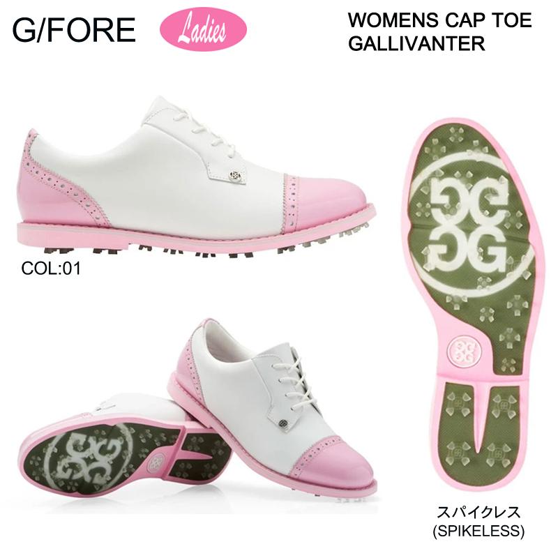 G/FORE GFORE ジーフォア 072412852 G4LS21EF04 レディース ゴルフシューズ スパイクレス 紐靴 WOMENS CAP TOE GALLIVANTER ...