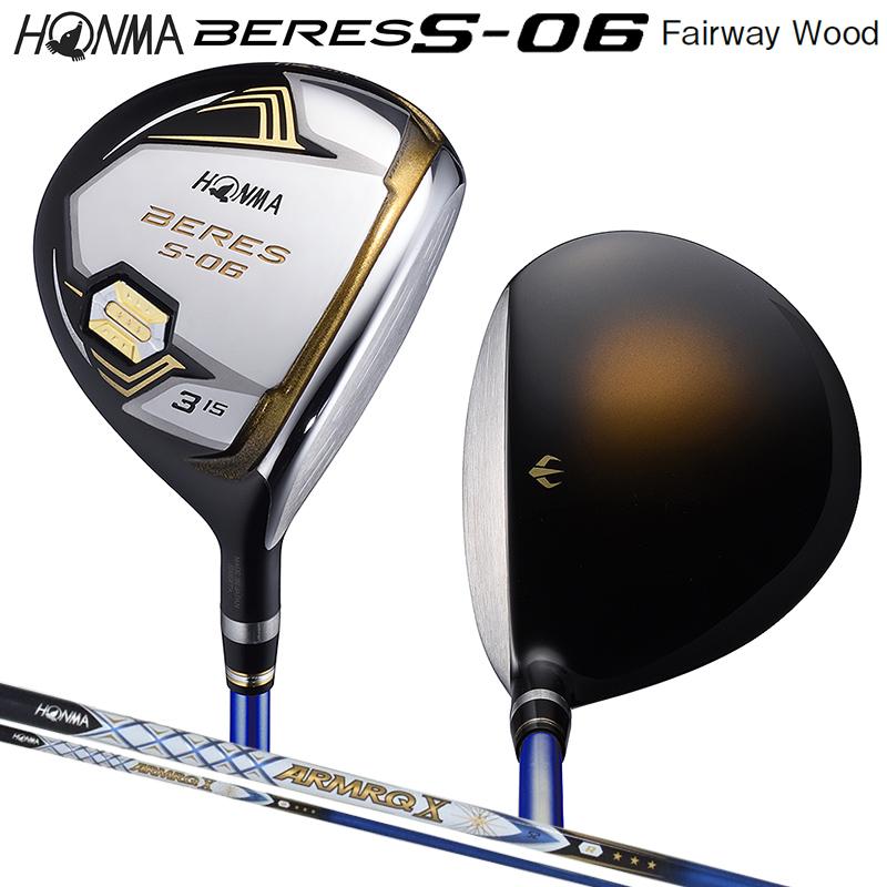 BERES 本間ゴルフ (ホンマ/HONMA) ベレス S-06 フェアウェイウッド (3W/R) アーマック X 52 3Star★★★ カーボンシャフト : FirstStageヤフー ...