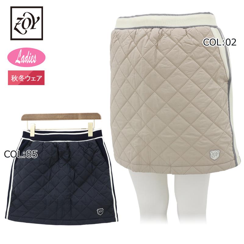 ZOY（ゾーイ） ZOY 071644313 レディース スカート 中綿 防風性 ストレッチ ゴルフウェア スポーツウェア 秋冬 ...