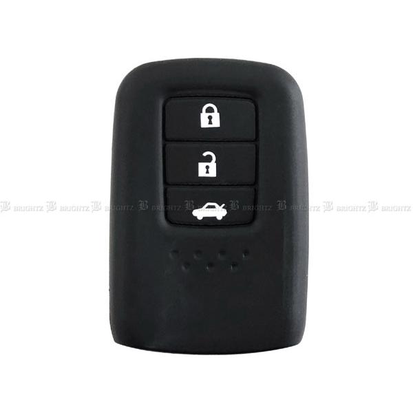 BRIGHTZ CR-Vハイブリッド RT5 RT6 シリコンキーケース 黒 KEY−CASE−080 :B0001JPC0211:パーツ ...