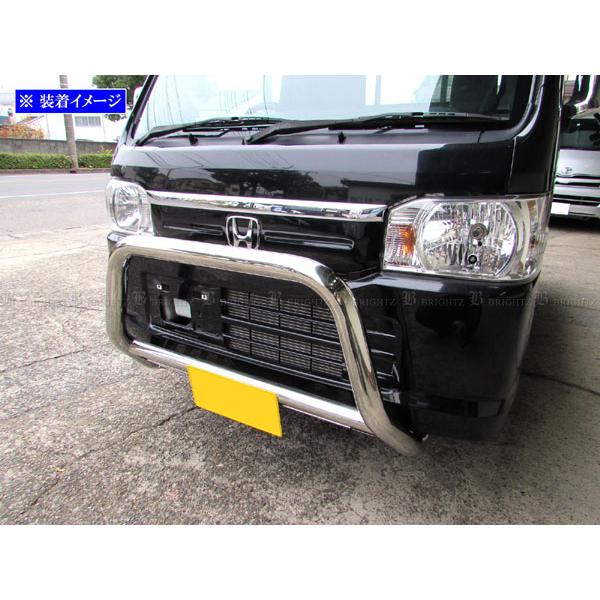 ブライツ(車) BRIGHTZ アクティトラック HA8 HA9 メッキフロントグリルガード フロント ガーニッシュ ラジエーター ベゼル ...