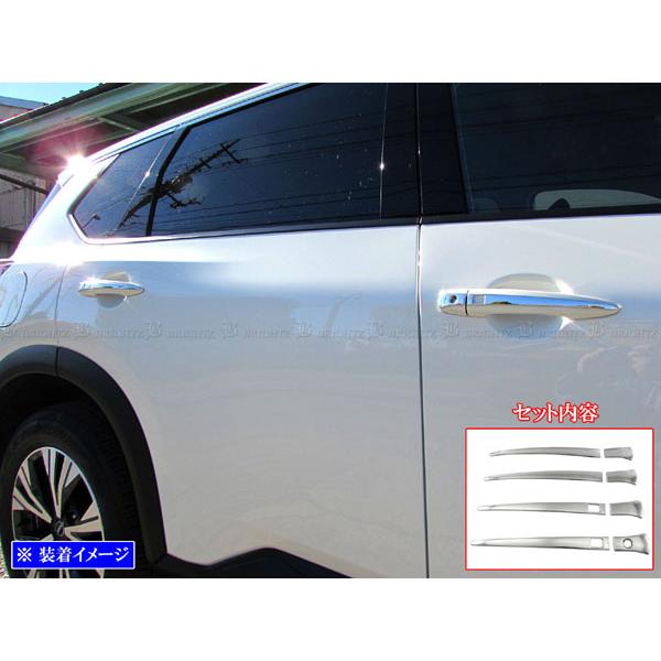 BRIGHTZ エクストレイル T33 SNT33 超鏡面ステンレスメッキドアハンドルカバー ノブ DHC−NOBU−426 :O0014JPB0172:パーツショップ ブライツ - 通販 ...