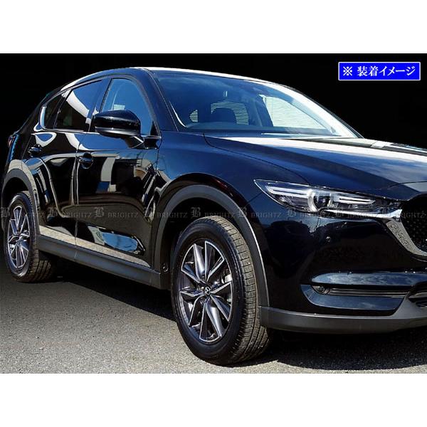 BRIGHTZ CX-5 KF 超鏡面ステンレスメッキサイドドアモール 4PC SID−MOL−114 :O0017JPD0020:パーツショップ ブライツ - 通販 - Yahoo!ショッピング
