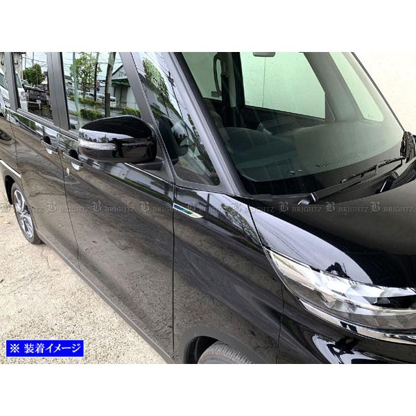 BRIGHTZ デリカミニ 34 35 37 38 超鏡面ステンレスメッキフェンダーガーニッシュ SID−ETC−SMA−014 : o0022jpe0130 : パーツショップ ブライツ ...