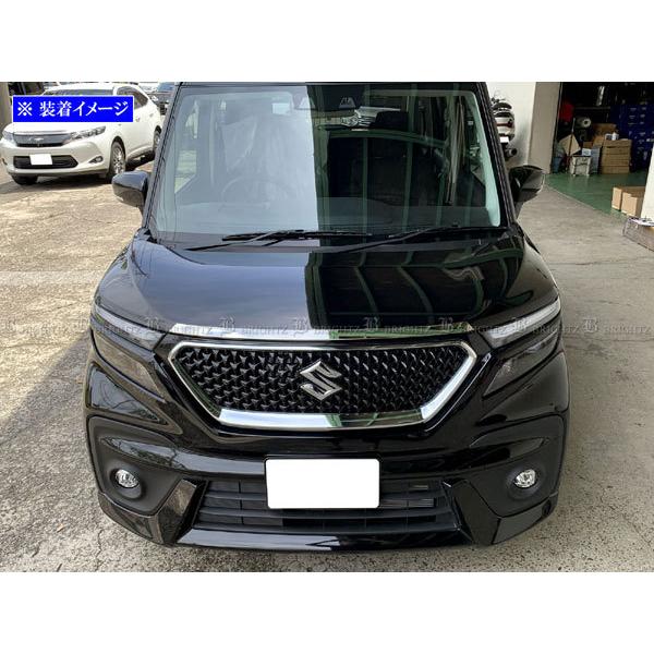 ブライツ(車) BRIGHTZ ソリオバンディット MA37S MA47S MAD7S 超鏡面ステンレスメッキボンネットリップモール BON−COV−037 : パーツショップ ブライツ ...