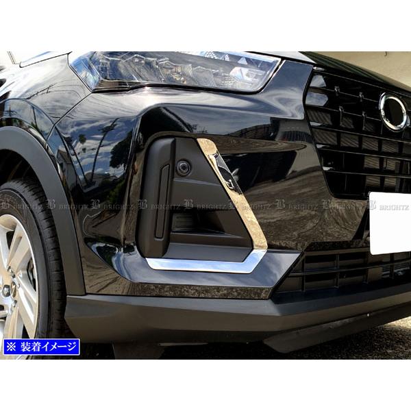 BRIGHTZ レックス A201F 超鏡面ステンレスメッキフォグライトサイドバンパーパネル 4PC FRO−ETC−MID−054 : o0029jpf0032 : パーツショップ ブライツ ...