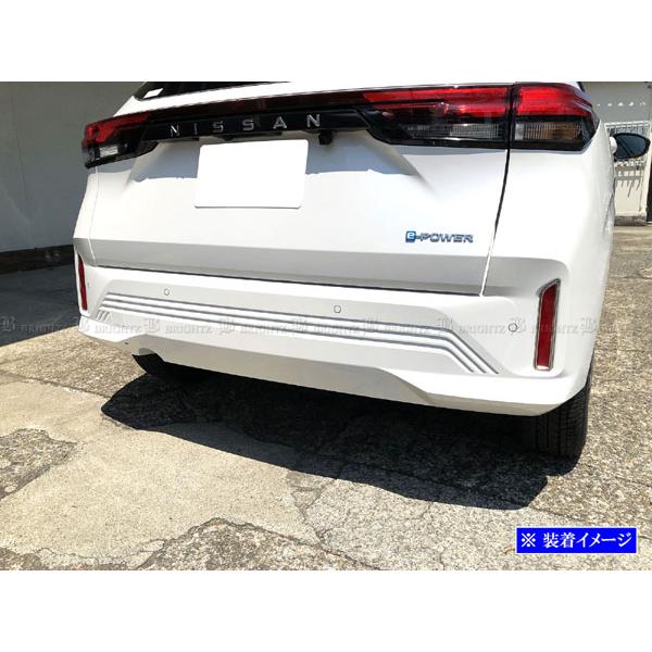 ブライツ(車) BRIGHTZ ノート E13 SNE13 後期 超鏡面ステンレスメッキリフレクターリング 2PC リヤ 反射板 ライト ランプ ガーニッシュ カバー REF−RIN−152 ...