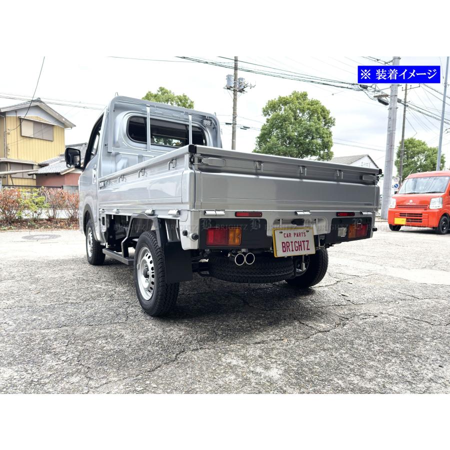 ブライツ(車) BRIGHTZ ハイゼットトラックジャンボ S500P S510P ステンレス2本出しマフラーカッター 銀 MUF−CUT−023 : パーツショップ ブライツ - 通販 ...