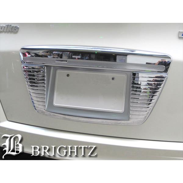 フリードハイブリッド GP3 クロームメッキ リアライセンスガーニッシュ バック トランク LICENSE−018 : brightzdx2 ...