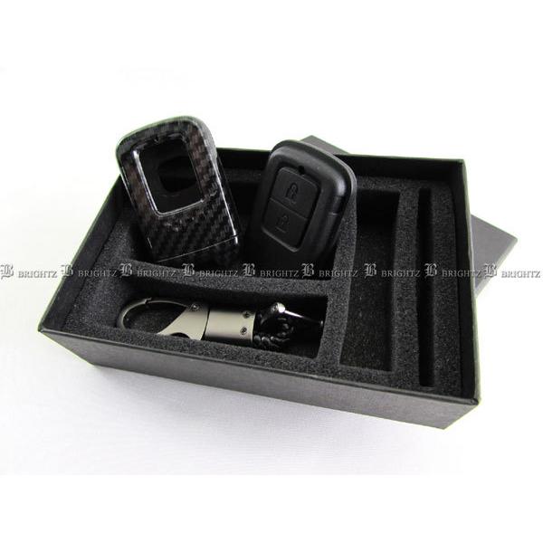 CR-V RT5 RT6 カーボン 調 スマートキー ケース 黒 Hondaスマートキー スマートキーカバー CRV KEY−CASE−027 ...