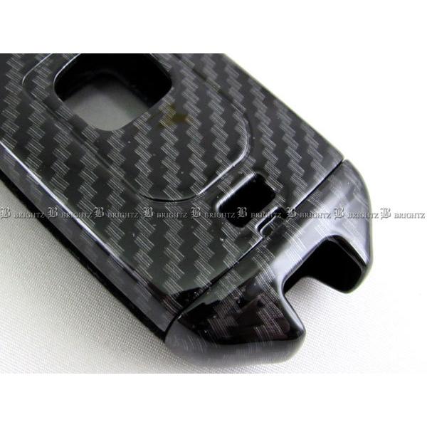 グレイス GM4 GM5 カーボン 調 スマートキー ケース 青 Hondaスマートキー スマートキーカバー KEY−CASE−031 ...
