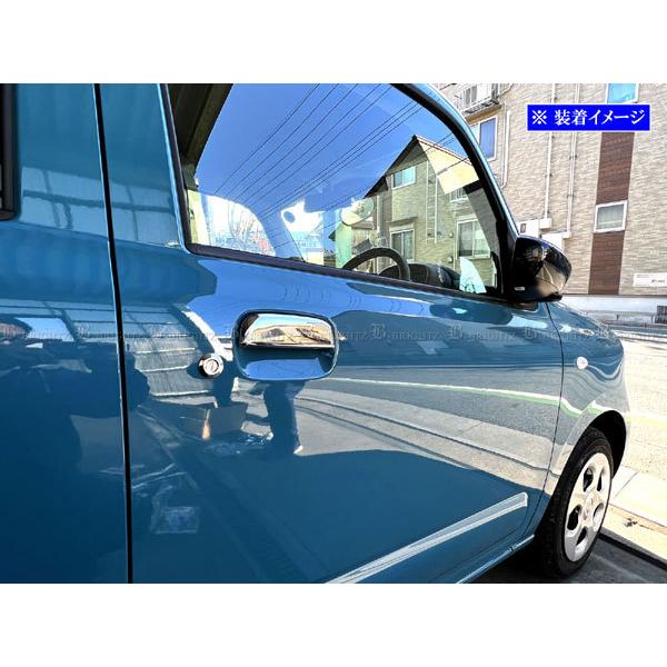 ワゴンRソリオ MA64S MA34S メッキ ドア ハンドル カバー ノブ 1PC DHC−NOBU−061−1PC ...