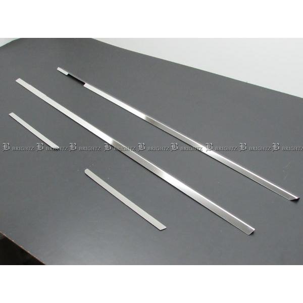 アルファード ANH10W ANH15W 超鏡面 ステンレス ブラック メッキ ウィンドウ モール 4PC ウェザーストリップ カバー WIN−BLA−026 : brightzk3 - 通販 ...