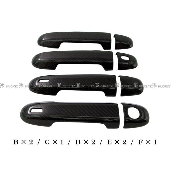 アルファードハイブリッド AYH30W リアルカーボン ドア ノブ カバー CSOセット ハンドル 取っ手 VITZ−NOBU−FC−A0B2C1D2E2F1 : brightzk3 - 通販 ...