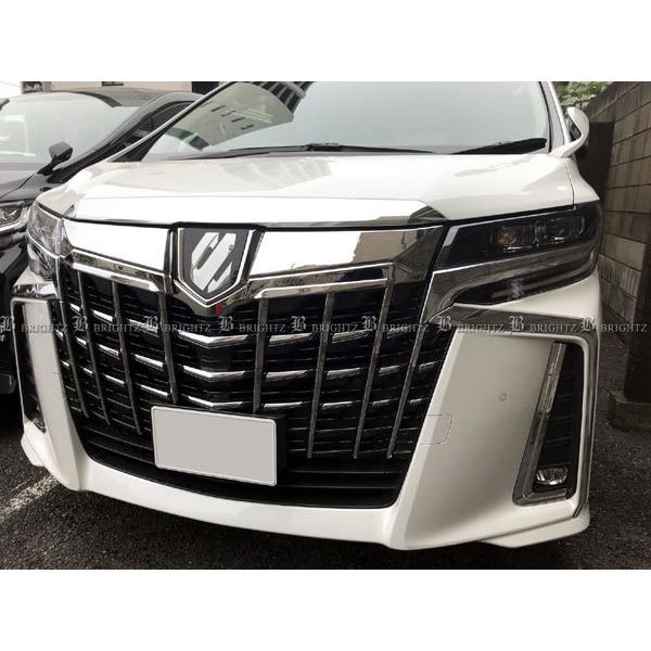 アルファード AGH30W 後期 超鏡面 ステンレス メッキ グリル カバー フロント ガーニッシュ ラジエーター ベゼル パネル GRI−ETC−090 : brightzk3 - 通販 ...