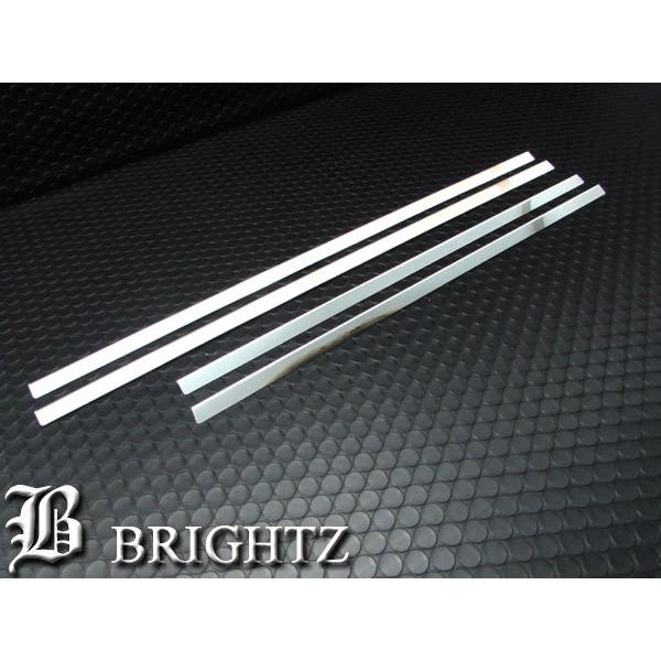 タウンエースバン S403M S413M 超鏡面 ステンレス メッキ ウィンドウ モール 4PC ウェザーストリップ カバー WIN−SIL− ...