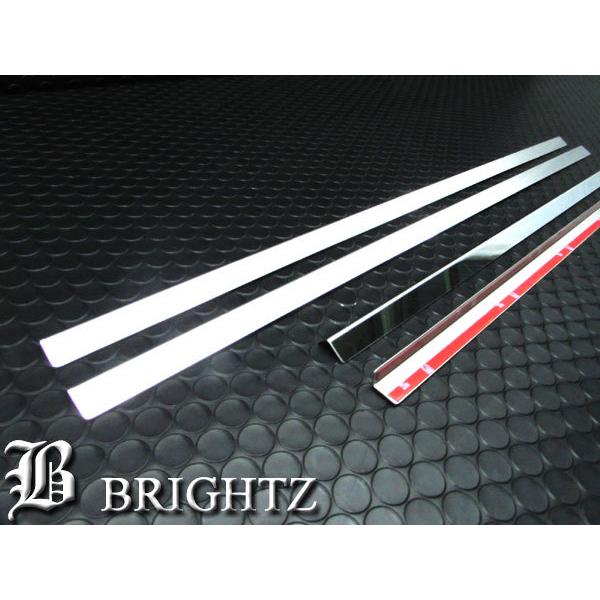 タウンエースバン S403M S413M 超鏡面 ステンレス メッキ ウィンドウ モール 4PC ウェザーストリップ カバー WIN−SIL− ...