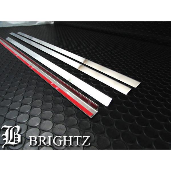 タウンエースバン S403M S413M 超鏡面 ステンレス メッキ ウィンドウ モール 4PC ウェザーストリップ カバー WIN−SIL− ...