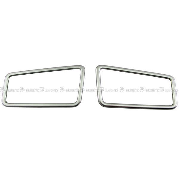 RAV4 50 MXAA52 MXAA54 ステンレス デフロスター リング サテンシルバー エアコン ダクト カバー デフォッガー ラヴ4 ...