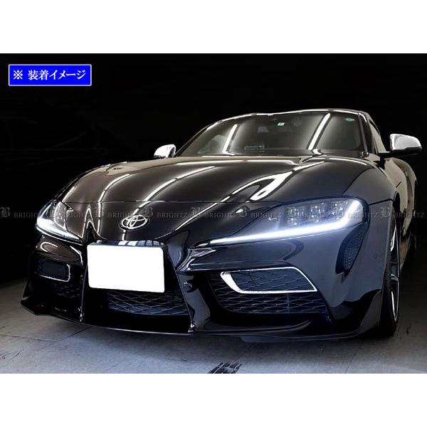 スープラ DB DB42 DB02 メッキ フォグ ライト ランプ リング FOG−COV−372 : brightzk3 - 通販 - Yahoo!ショッピング