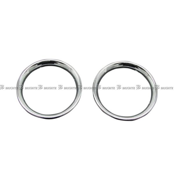 スペイド NSP140 NSP141 メッキ エアコン リング Lタイプ 2PC ダクト ガーニッシュ カバー パネル スペード INT−ETC−103−2PC :9077012 ...