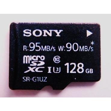 SONY 高性能マイクロSDカードSONYソニー 128GB/UHS-1/U3/SR SONY 高性能マイクロSDカードSONYソニー 128GB/UHS-1/U3/SR