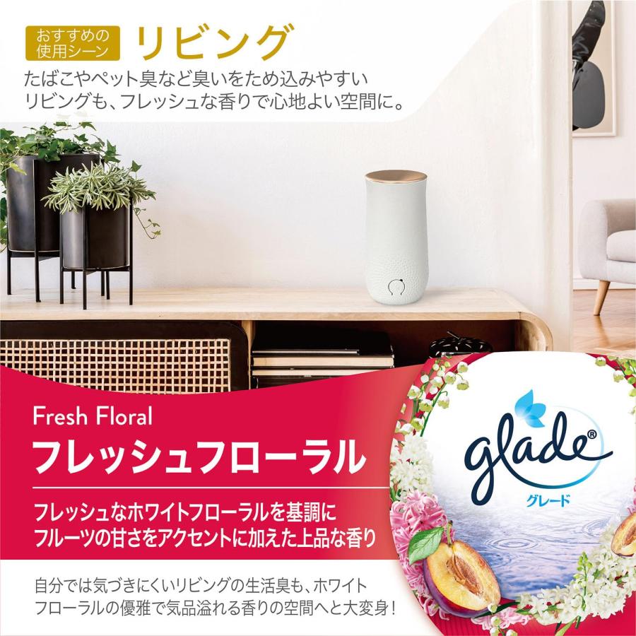 グレード (Glade) Glade 消臭 センサー&スプレー フレッシュフローラルの香り 詰め替え用 (18ml×3本) 付け替え用 人感 : 堂本商事 - 通販 - Yahoo!ショッピング