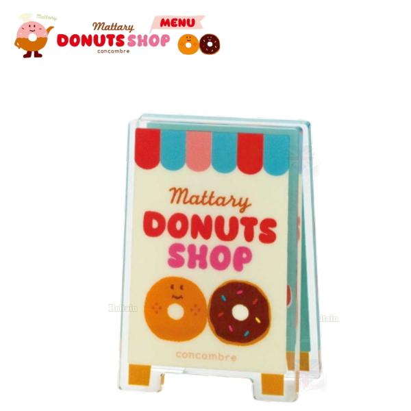 DECOLE デコレ(DECOLE) concombre コンコンブル ドーナツ屋さんの看板クリップ【Mattary DONUTS SHOP ...