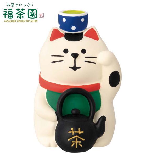 デコレ(DECOLE) concombre お茶屋の招き猫【お茶でいっぷく 福茶園】JAPANESE GREEN TEA SHOP : decole-zcb-38375 : ブリテン - 通販 ...
